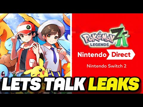 LET'S TALK POKEMON PRESENTS LEAKS/RUMORS & SWITCH 2 Pokemon Scarlet Gameplay