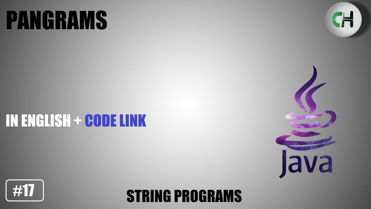 Pangrams | pangrams hackerrank | pangrams hackerrank solution in java | pangrams solution