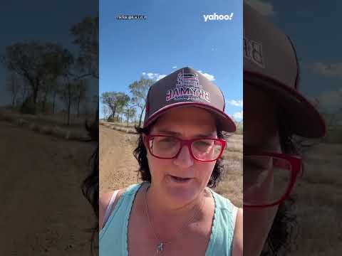 Aus Post's 'stupid' delivery forces woman to search 800-acre property | #shorts #yahooaustralia