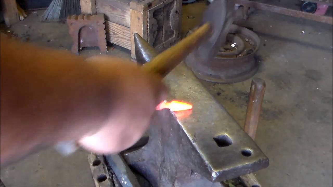 Forging a simple door pull