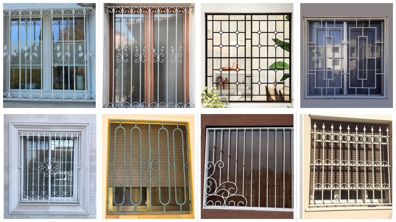 Top 100 Modern Window Grill Designs 2025 | Ideas for Stylish Security