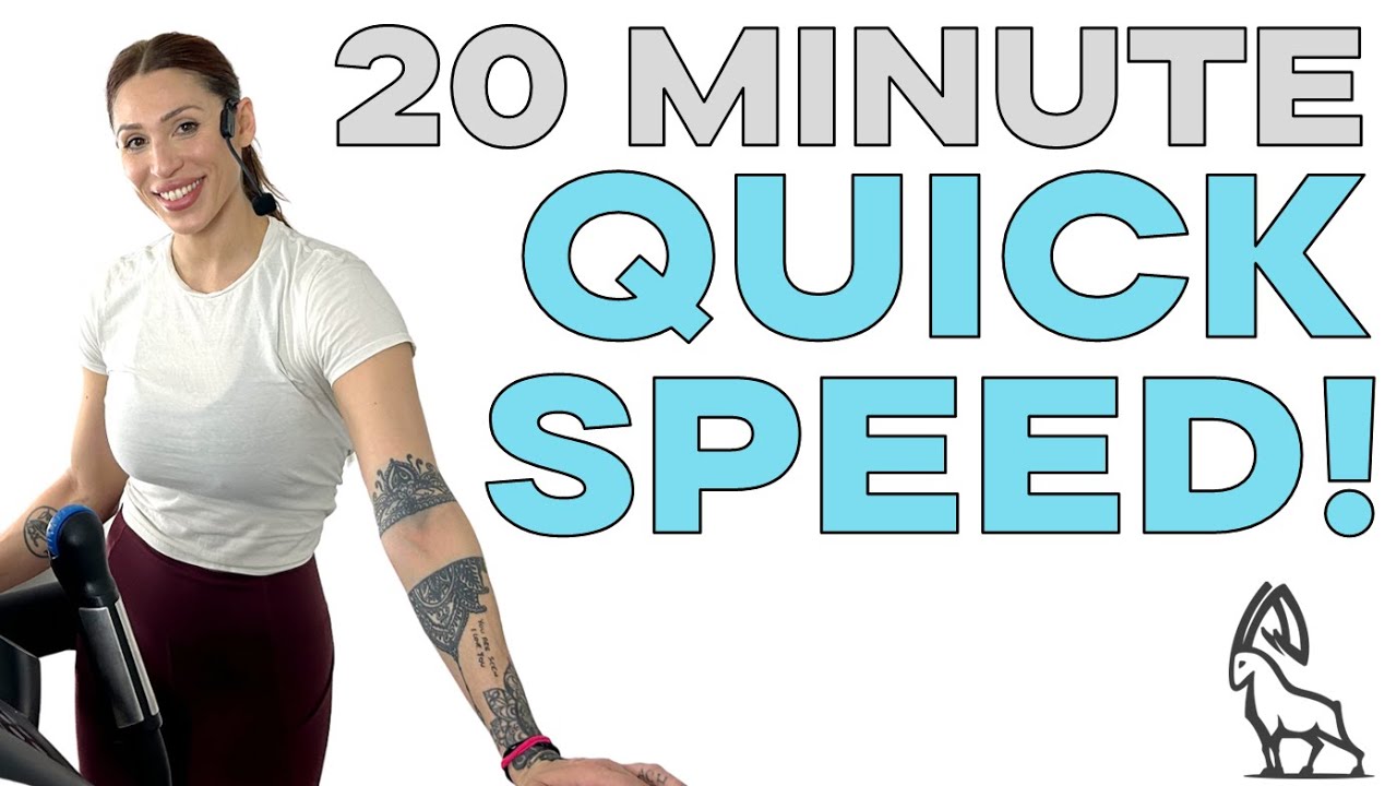 20-Minute Treadmill Speed Intervals | Fast & Fun Cardio Boost