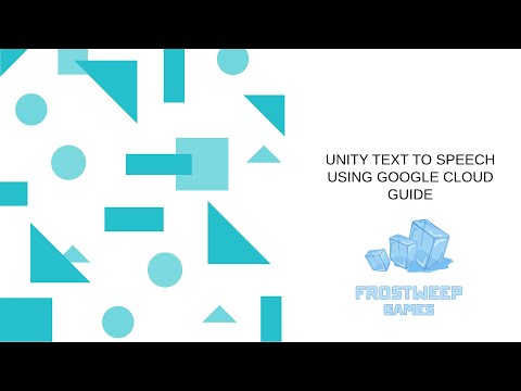 Text to Speech using Google Cloud [Unity] Setup Guide, Streaming Speech Recognition using Google ...