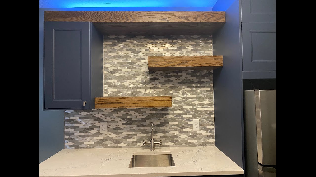 How To Tile Wet Bar Wall