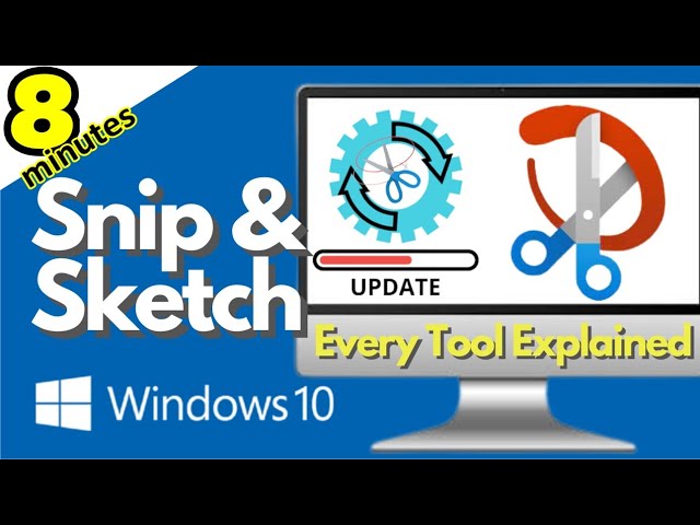 How to use Windows 10 Snip & Sketch tool for screenshots