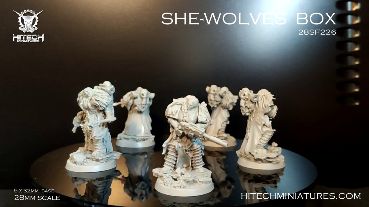 Hitechminiatures - SHE WOLVES BOX