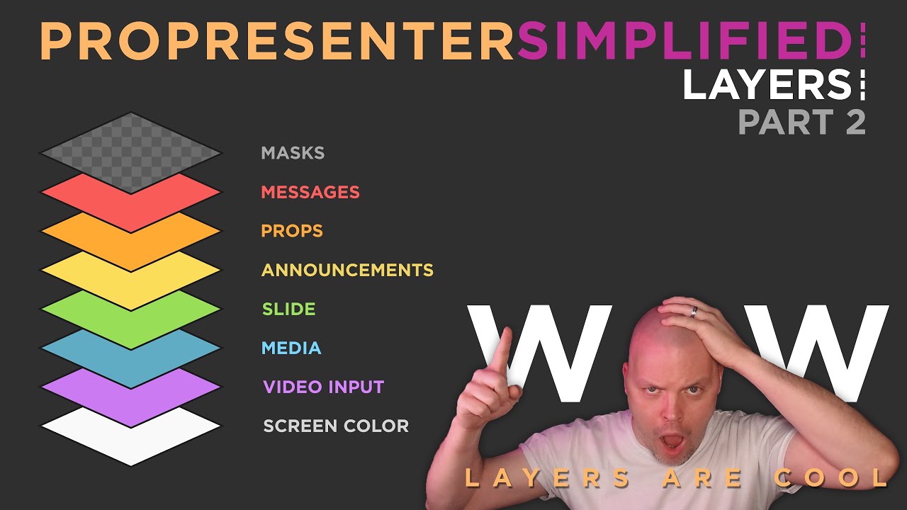 03 ProPresenter Simplified | Layers: Part 2