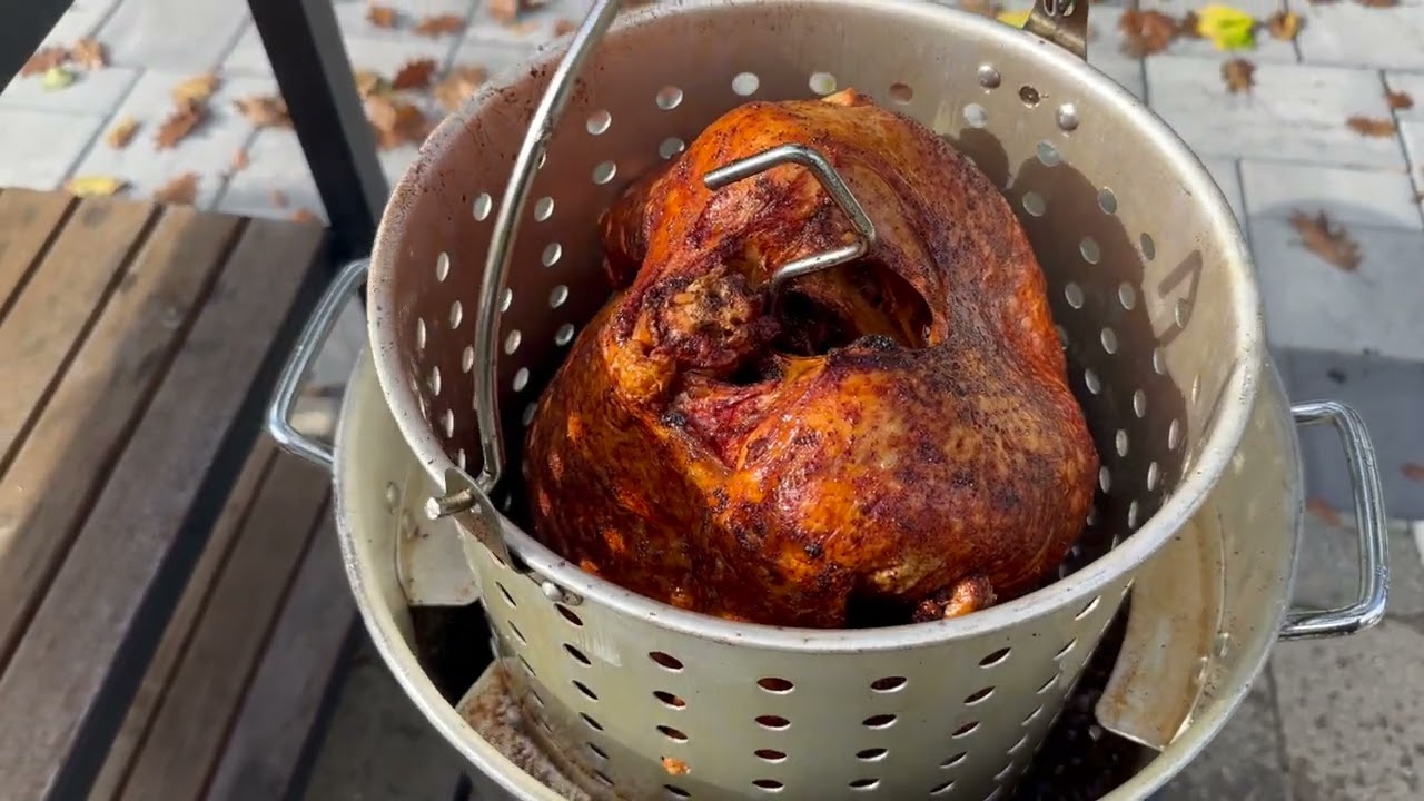 How to Deep Fry a Whole Turkey - Step by Step Tutorial by @BigPaulOnTheGrill