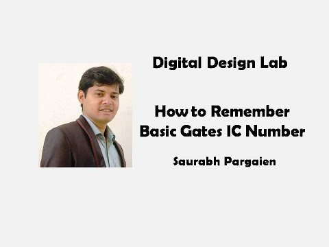 How to Remember Basic Gates IC Number