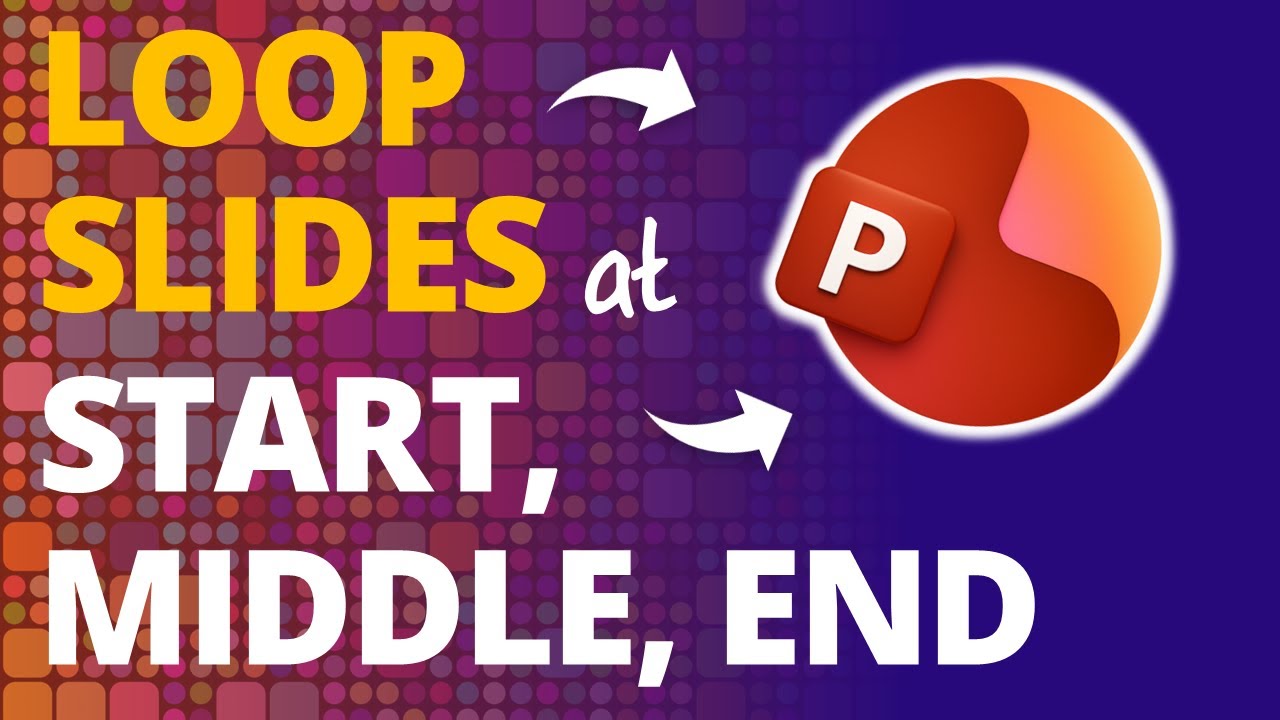 How to Loop 3 Slides at the Start, Middle, and End of a PowerPoint Presentation 🔥 [PPT TIPS]
