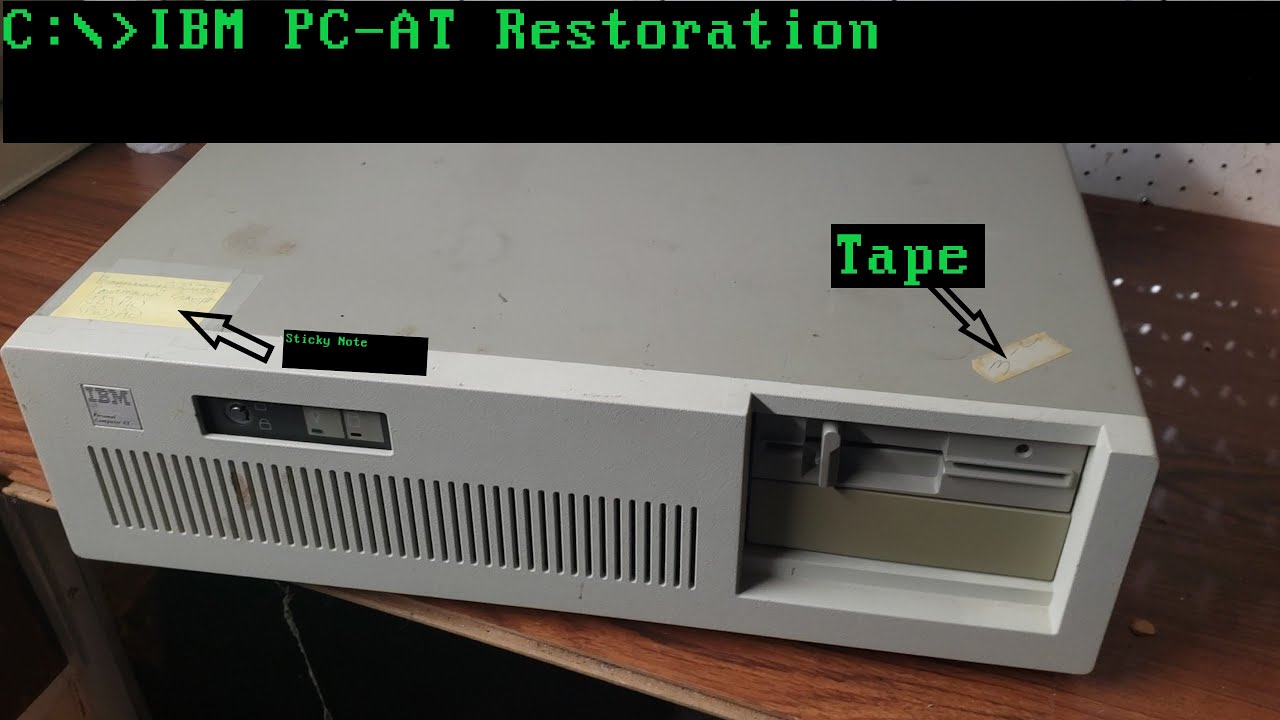 Restoring an IBM  5170