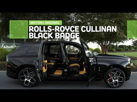 2020 Rolls-Royce Cullinan Black Badge: First Look