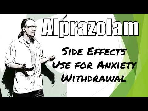 Alprazolam 0.25 mg, 0.5 mg, 1 mg Review 💊 Including side effects, withdrawal, and use for anxiety