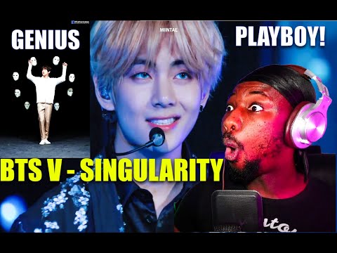 BTS (방탄소년단) (Taehyung ) V - Singularity | SINGER REACTION & ANALYSIS