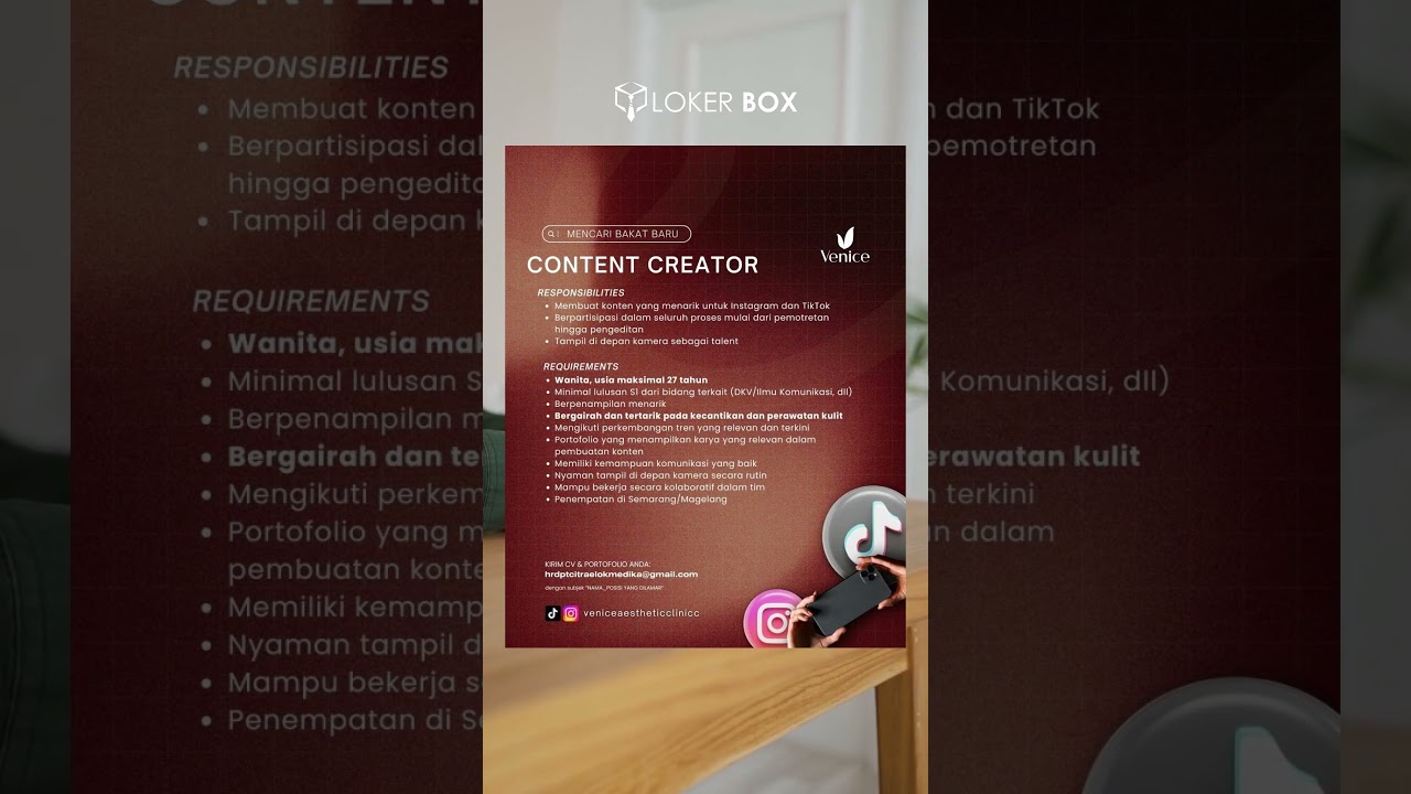 LOKERBOX - Content Creator