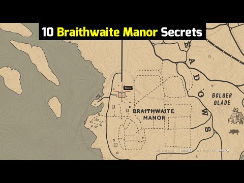 10 Braithwaite Manor Secrets That Players Missed in Red Dead Redemption 2