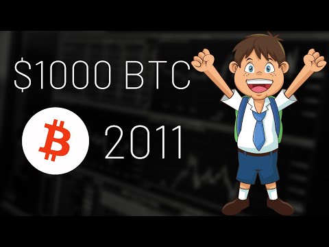 If you bought $1000 worth of bitcoin in 2011 in 2011 you'd have $1000 #SHORTS