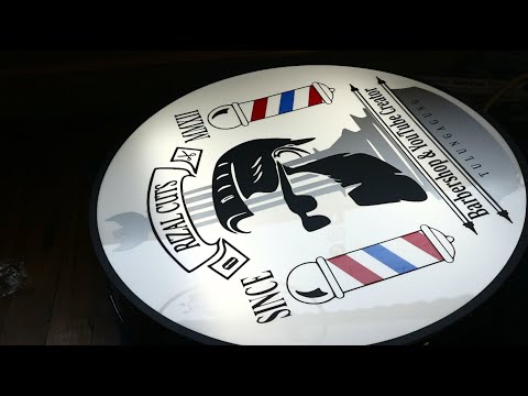TUTORIAL BUAT NEON BOX BARBERSHOP GAK USAH BELI ✂️✂️✂️- BIKIN SENDIRI LEBIH MURAH