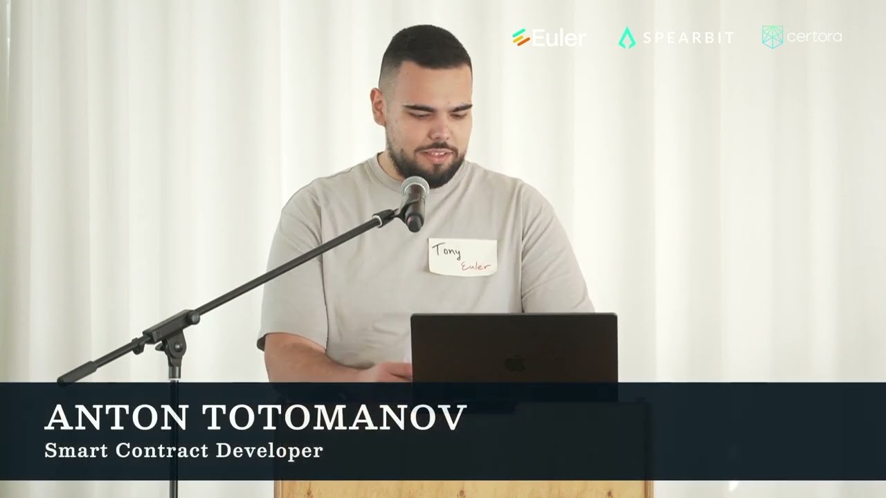 Euler v2 Price Oracle Walkthrough |  HackerHaus Berlin 2024 Berlin | Anton Totomanov