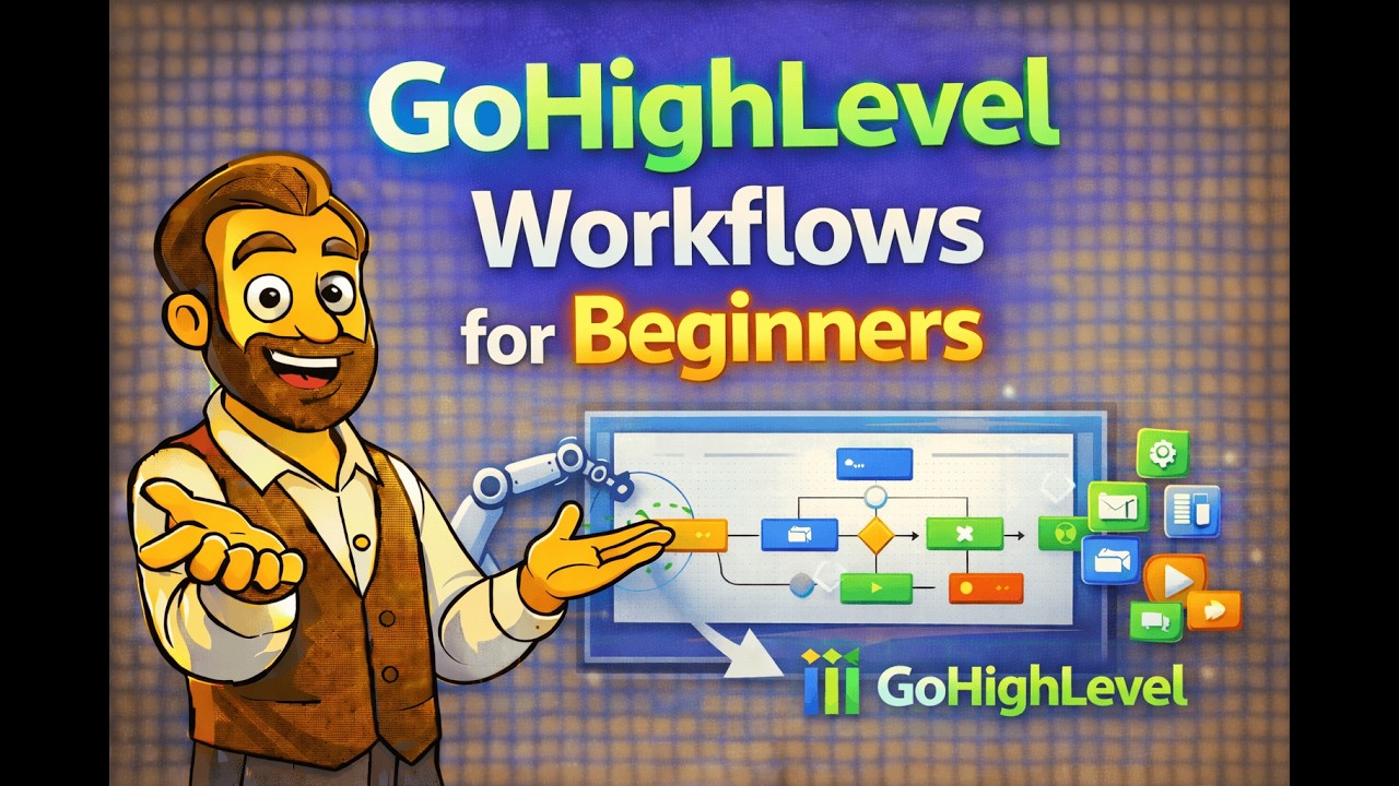 Master GoHighLevel Workflow Triggers, Actions & Automation | Complete Beginner's Tutorial