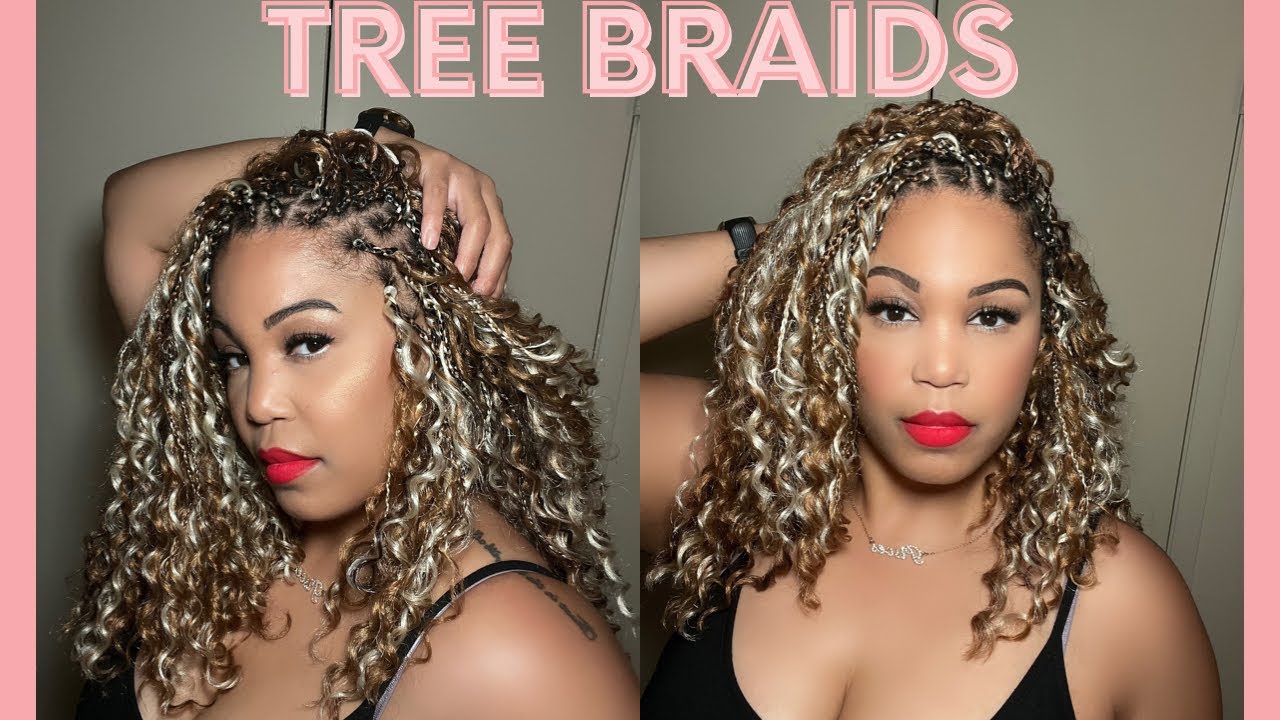 INDIVIDUAL TREE BRAIDS. MY NEW FAVORITE HAIRSTYLE!