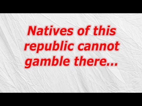 Natives of this republic cannot gamble there (CodyCross Answer/Cheat)