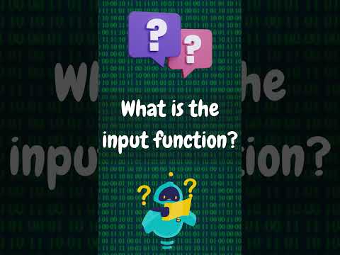 What is the input function in Python? | #viral #shorts