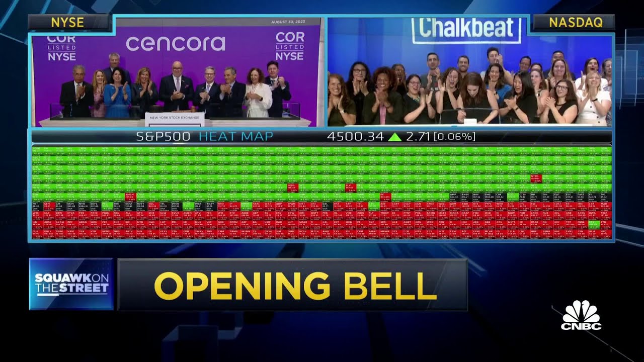 Opening Bell: August 30, 2023