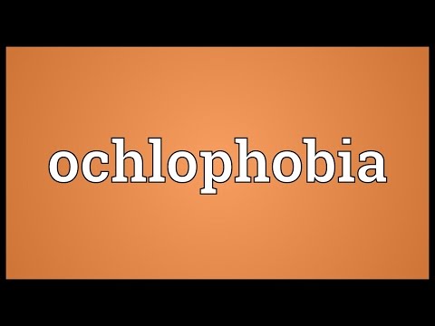 Ochlophobia Meaning