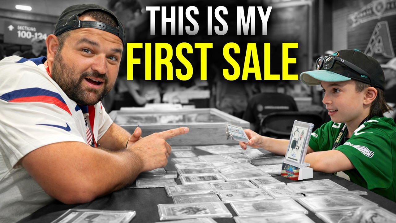I Helped These Kids Sell Out Their First Card Show…