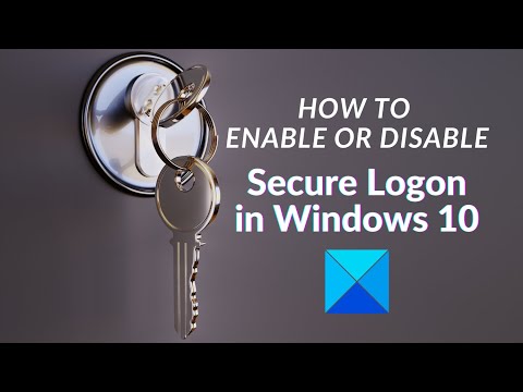 How to enable or disable Secure Logon in Windows 10