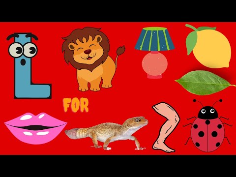 words that start with L I words that start with letter L I Kids educational video I kids Supremacy