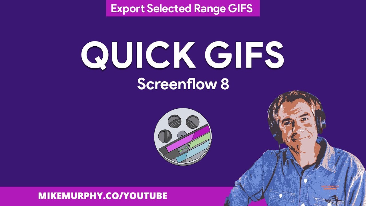 Screenflow 8: Quick Animated Gifs (Export Selected Range)