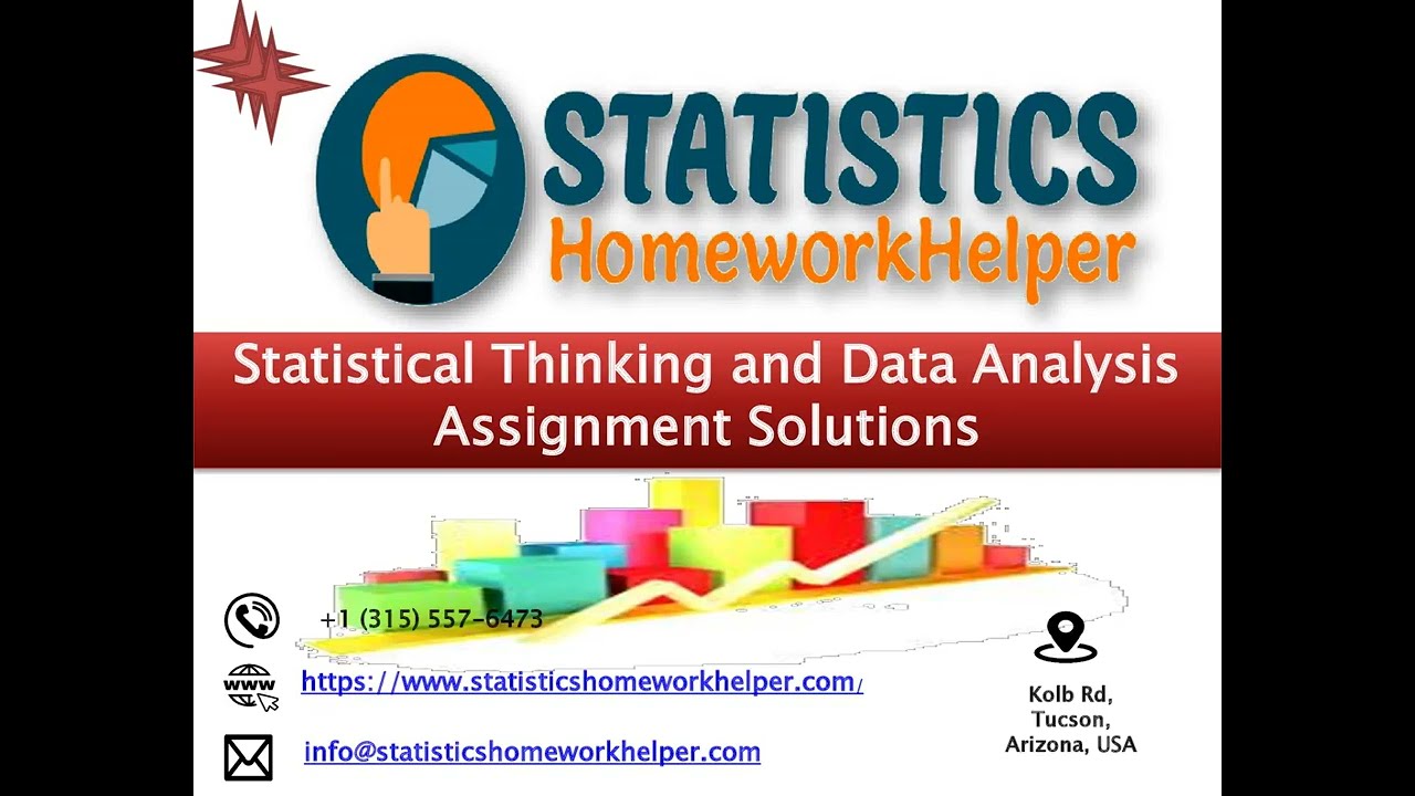 Statistical Thinking and Data Analysis Assignment Solutions