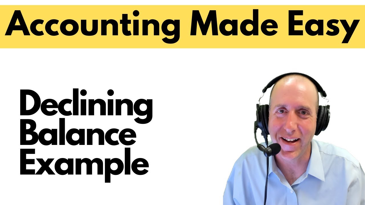 FA 38 - Double Declining Balance Depreciation Example