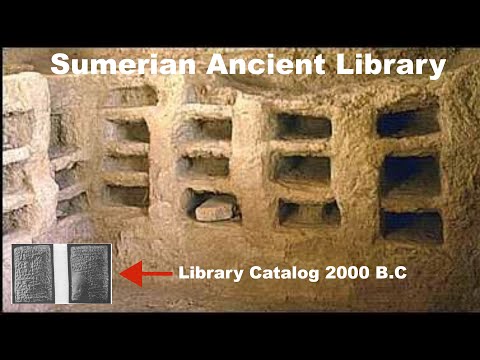A 4000 Years Old Sumerian Tablet - Oldest Proof of Literary Catalog