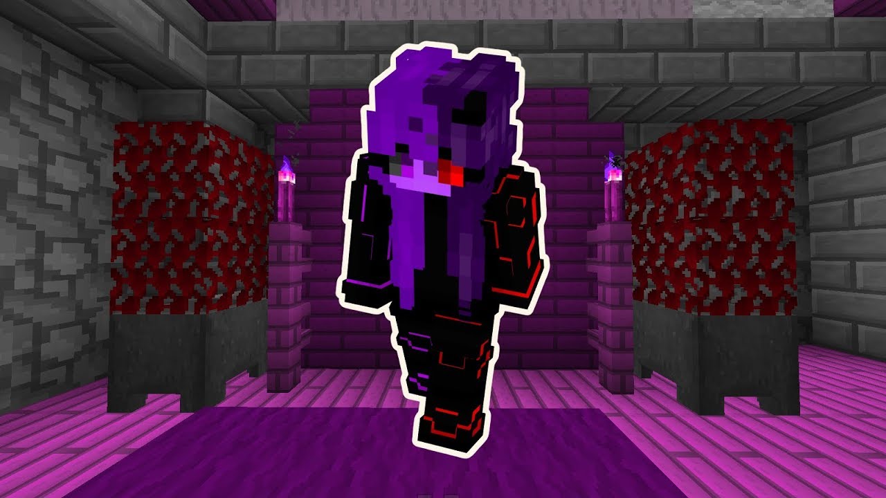 Purple Demon | Minecraft Skin Timelapse