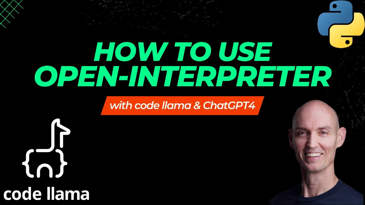How to install and use Open Interpreter | Run Code Llama locally and use ChatGPT4 externally