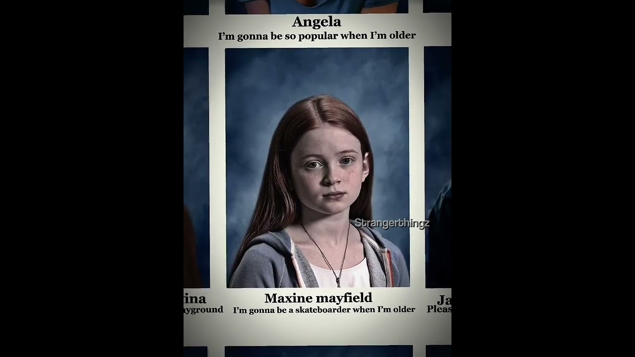 Max mayfield | yearbook trend | #st4 #strangerthingz