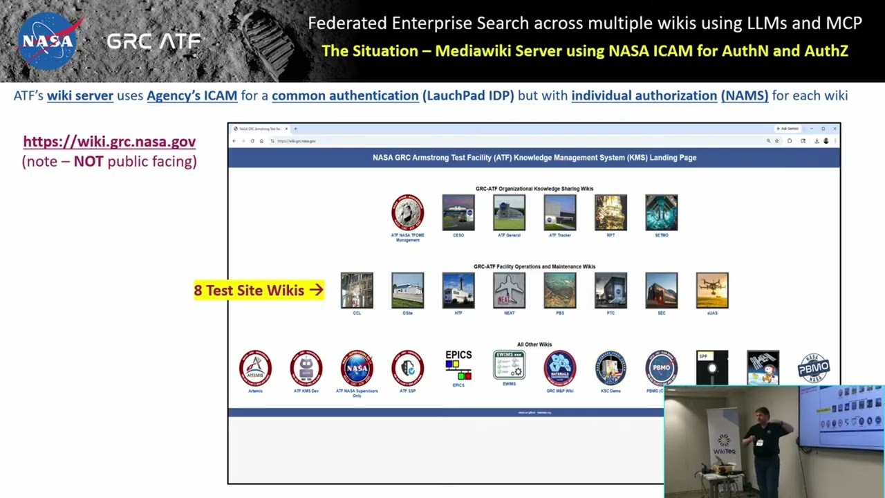Federated Enterprise Search across multiple wikis using LLMs and MCP — Rich Evans