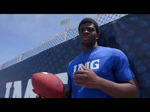 Jerrick Gibson of IMG Academy is an Elite Running Back Committed to ...