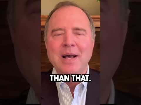 Adam Schiff Responds to Trump Calling Him "Watermelon Head" #shorts
