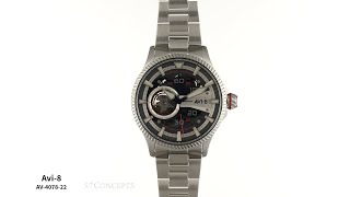 AVI-8 AV-4078-22 - Hawker Hunter Avon Automatic Diables Rouges Karóra ...