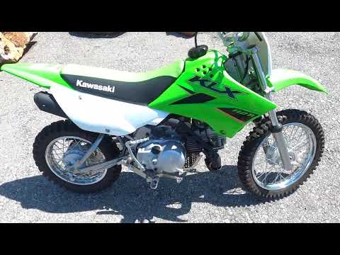 Used 2022 Kawasaki KLX 110R Dirt Bike For Sale In Emmaus, PA