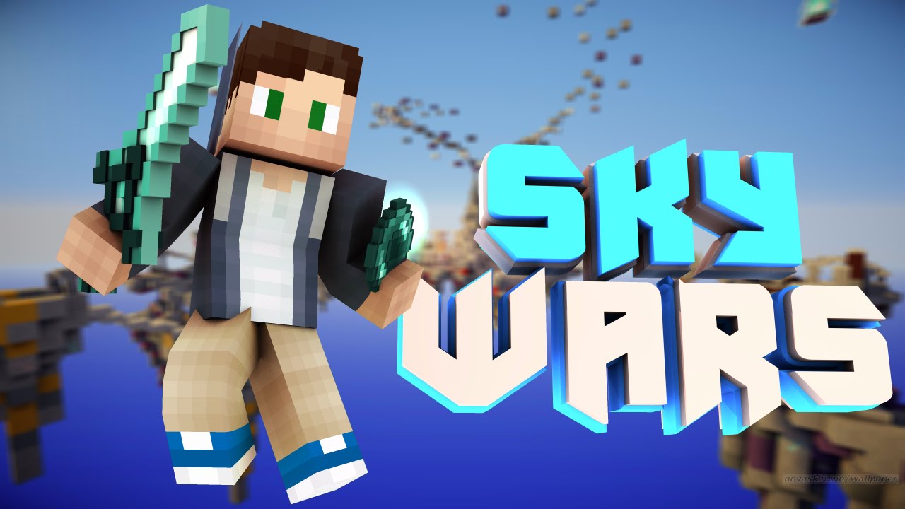 Minecraft - Skywars : PLAYING ON MY OLD TEXTURE PACK [10] (Hypixel Skywars)