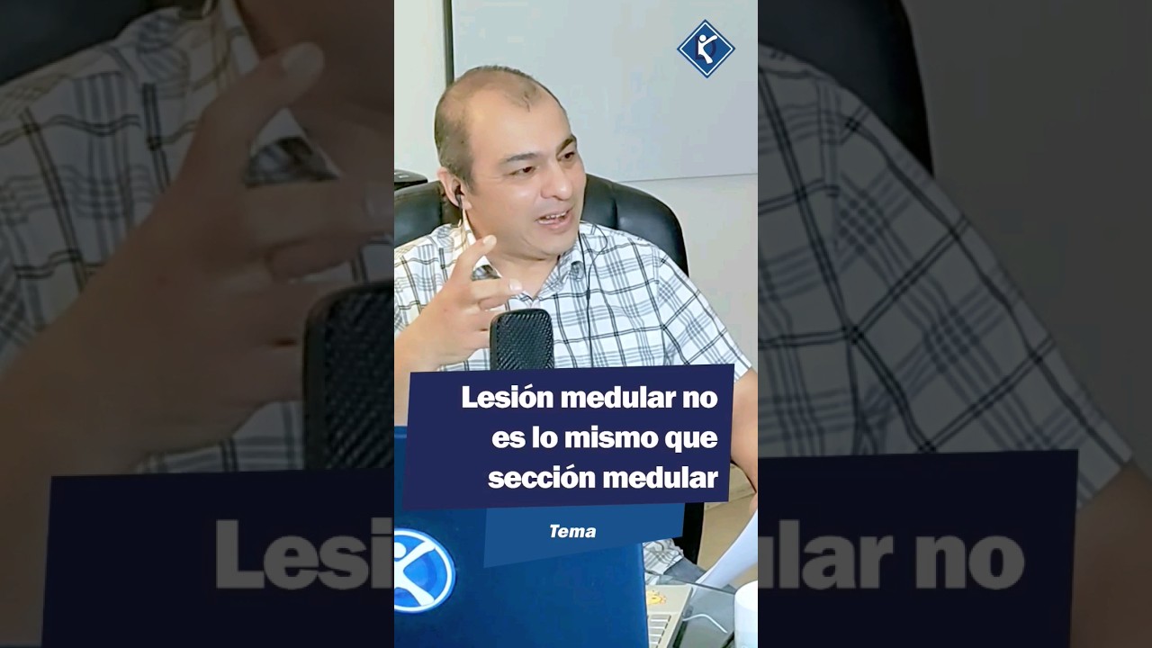 Lesión medular no es lo mismo que sección medular | mira el video completo en el canal