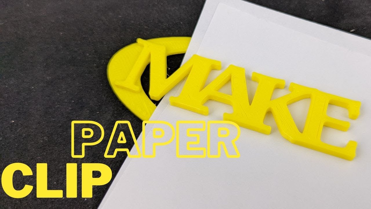 Create a paperclip for 3D printing in TinkerCAD