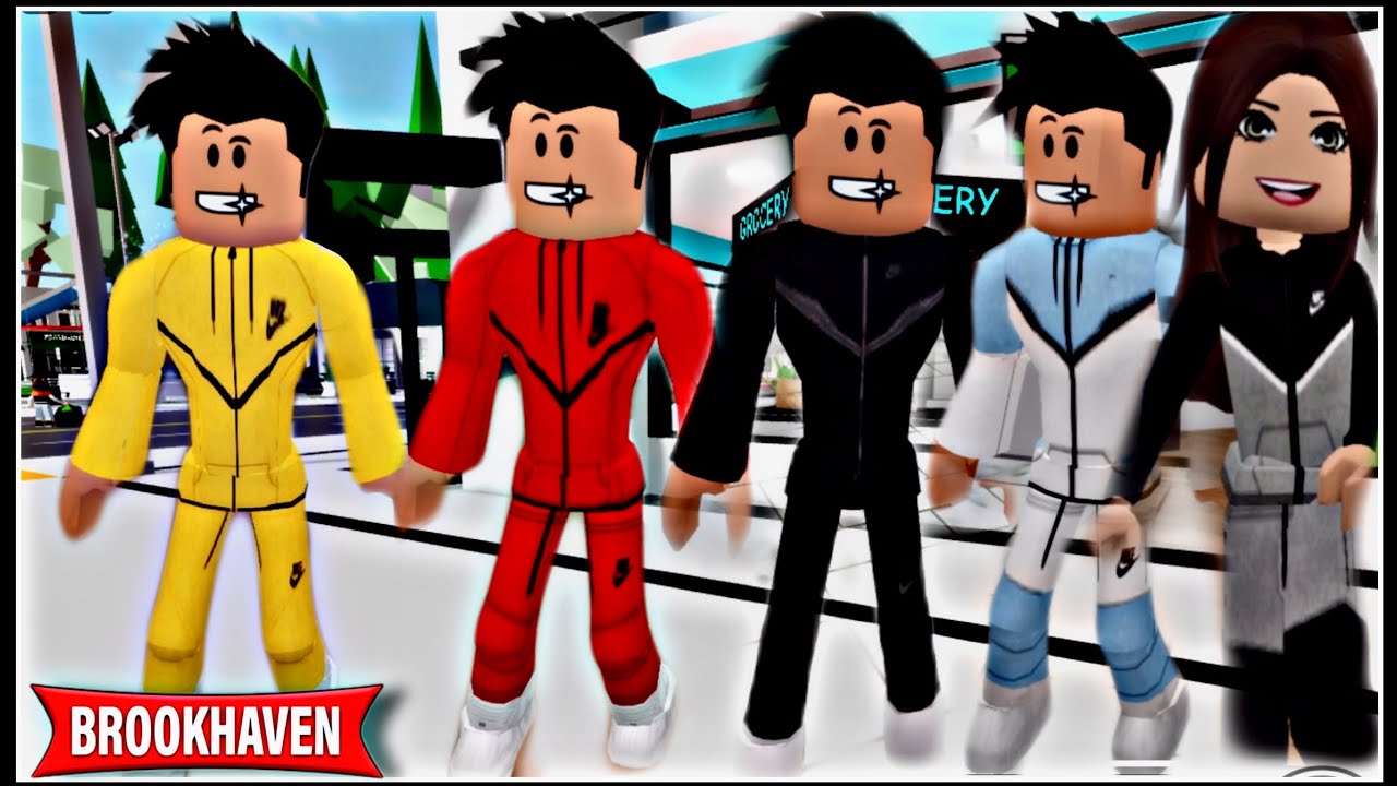 (FREE CODES) NIKE TECH OUTFITS BROOKHAVEN /BLOXBURG/ BERRY AVE