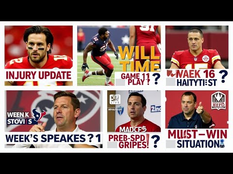 Patrick Mahomes & Andy Reid Address Mahomes' Injury Status Ahead of Week 16 NFL Live