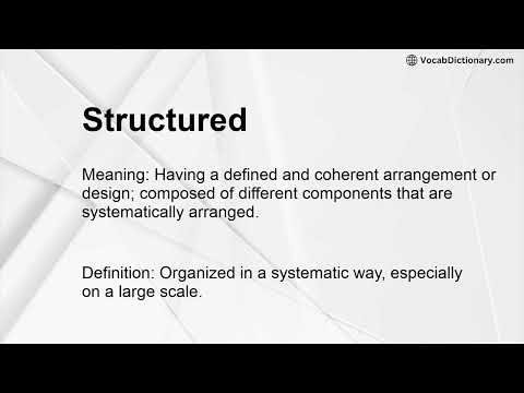 Structured Meaning